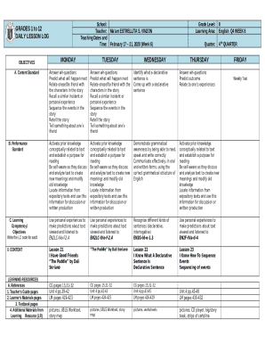 English-2Q4-W8-DLL.docx - School: Teacher: Teaching Dates... Doc ...