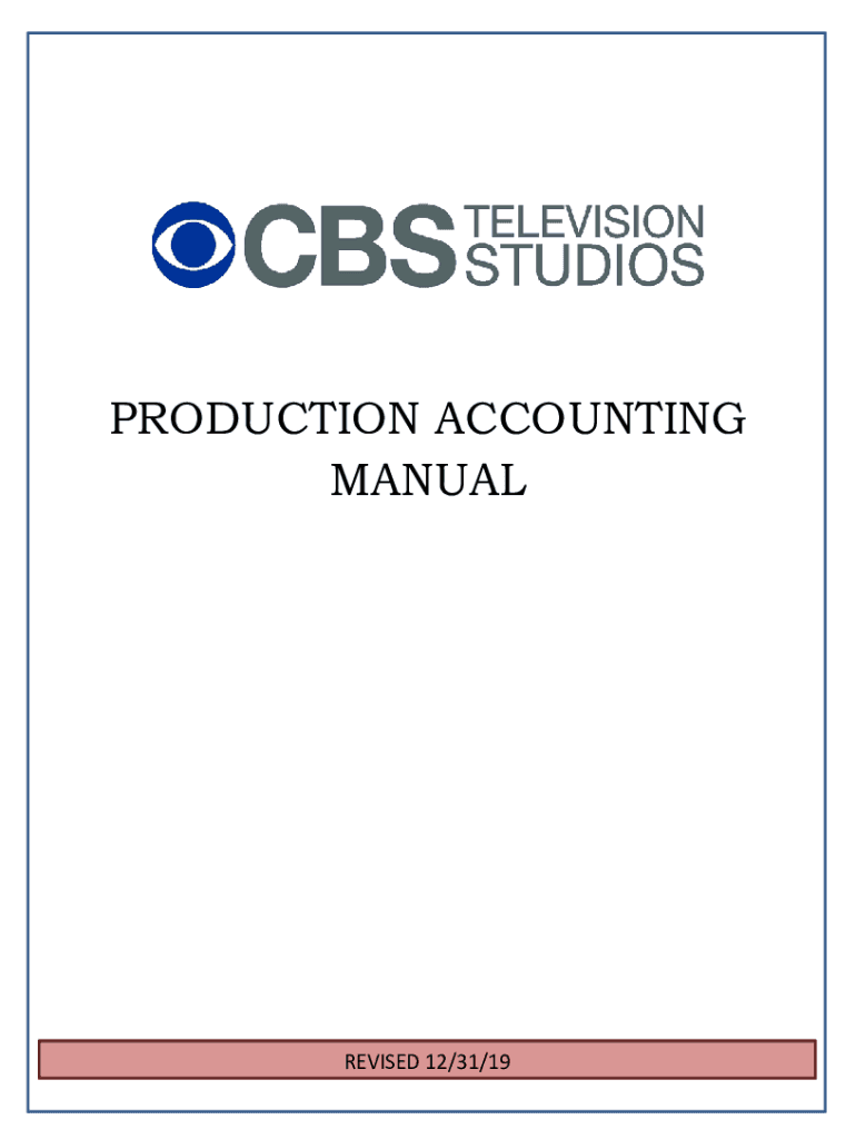 Fillable Online WITH LINKS - CBS Accounting Manual Revised 123119 Fax ...