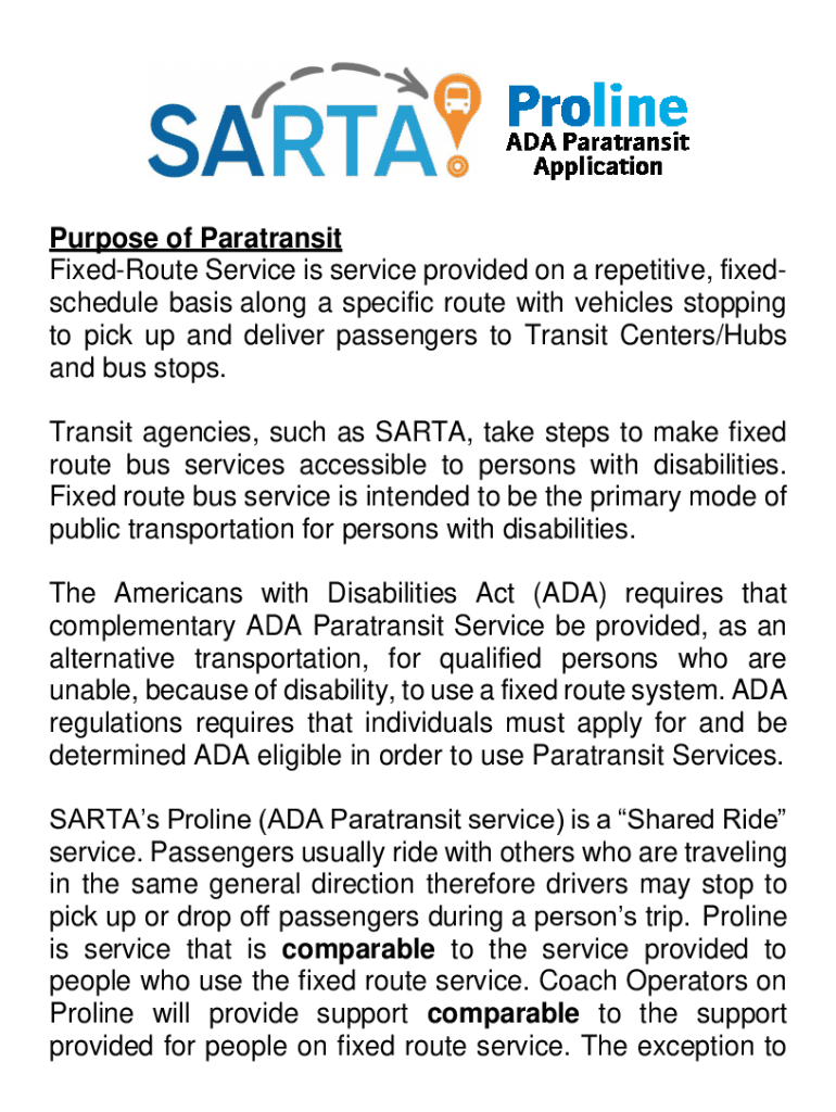 Fillable Online www.nationalrtap.orgToolkitsADA-ToolkitFixed Route with ...