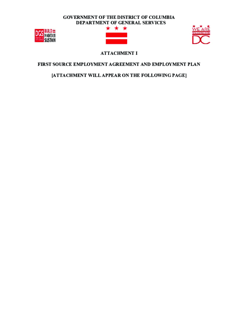 Fillable Online dgs dc Office of First Source Compliancedoes ...