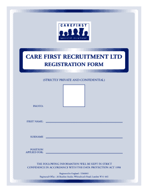 Fillable Online 0594/05 CF application form Fax Email Print - pdfFiller