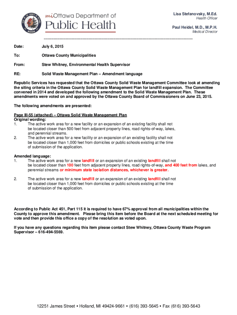 Fillable Online www.georgetown-mi.govAgendaCenterViewFileLisa ...