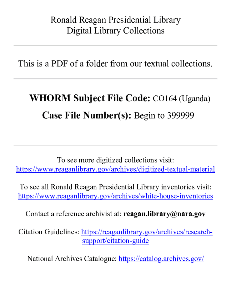 Fillable Online Ronald Reagan Cold War Ending CIA Files Fax Email Print ...