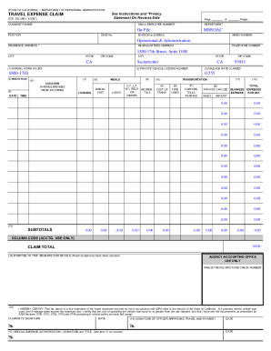 Fillable Online 15+ Travel Expense Form Examples & Templates15+ Travel ...