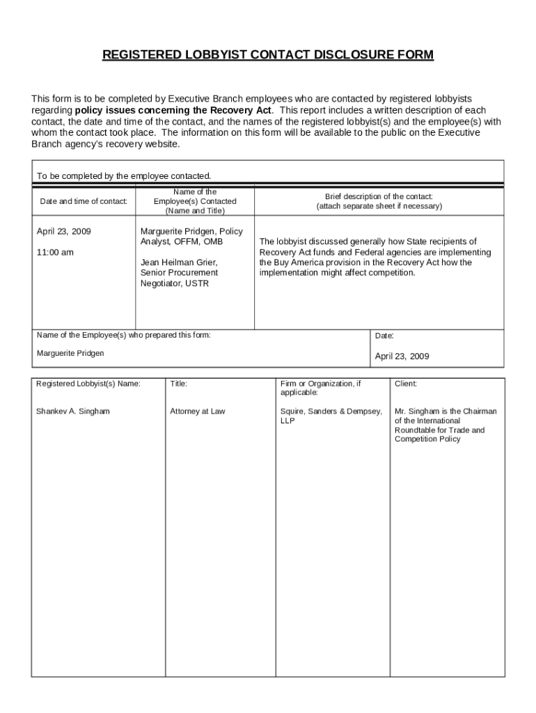 DRAFT EESA LOBBYING DISCLOSURE AND CERTIFICATION - whitehouse.gov Doc ...