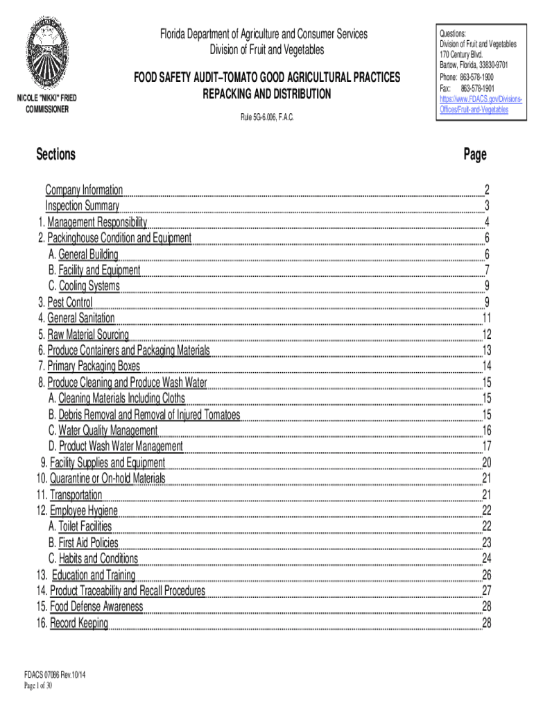 Fillable Online forms.fdacs.gov 08086Request for Auth to Print Cert of ...