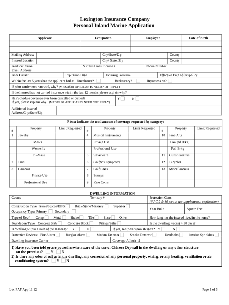 Lexington Insurance Surplus LinesAIG USHome - Lexington Insurance ...