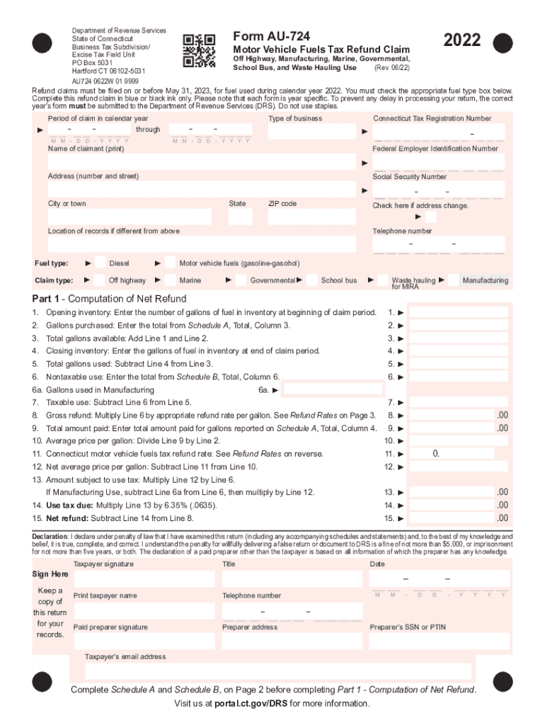 Connecticut fuel tax: Fill out & sign online | DocHub