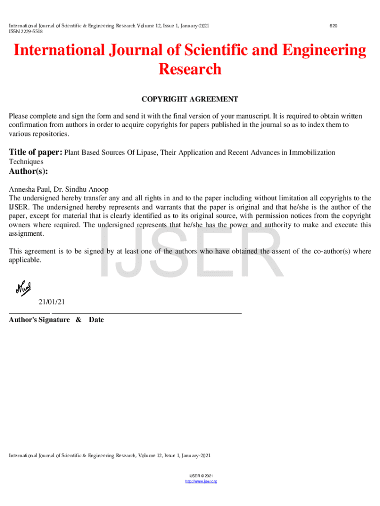 Fillable Online Plant Based Sources Of Lipase, Their Application and ...