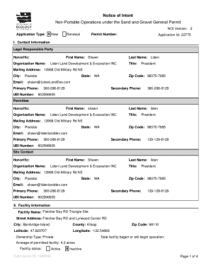 Fillable Online Does Your Facility Need a Stormwater Permit?NPDES Permit BasicsUS EPADoes Your ...