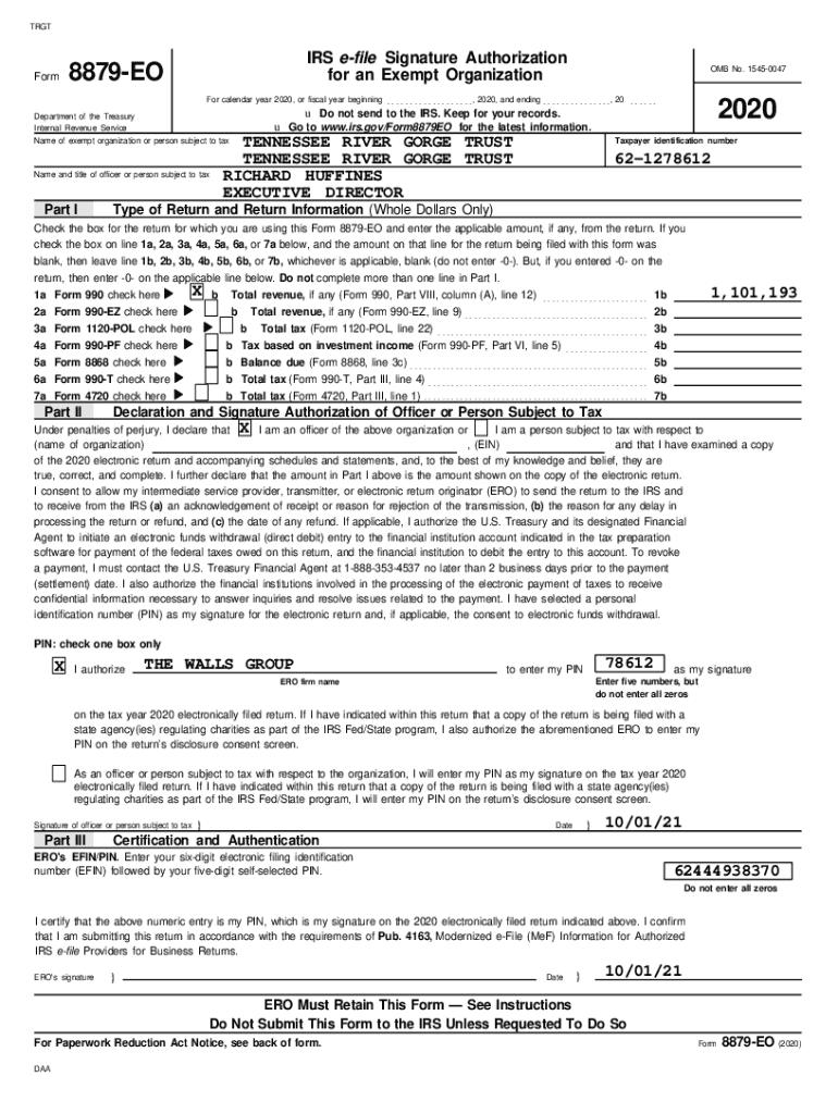 Fillable Online Form 990 Series Downloads - 2020 Internal Revenue ...