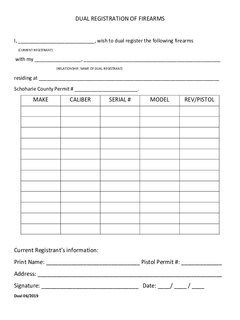 Fillable Online Firearm registration requirements by state - BallotpediaFirearm Services ...