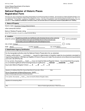 Fillable Online www2 illinois www2.illinois.gov dnrhistoric ...