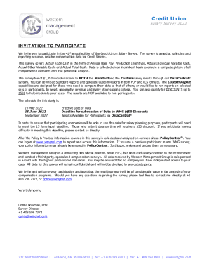 Fillable Online 18 Wonderful Survey Invitation Email Examples & Why ...