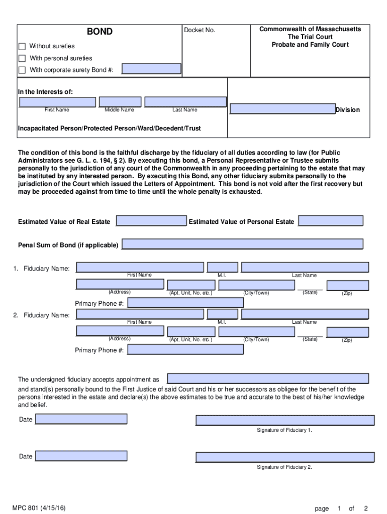 Mpc 801 form: Fill out & sign online | DocHub