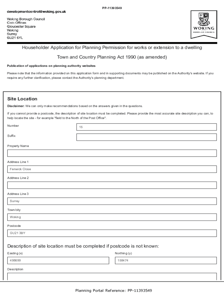 Fillable Online Description of site location must be completed if ...