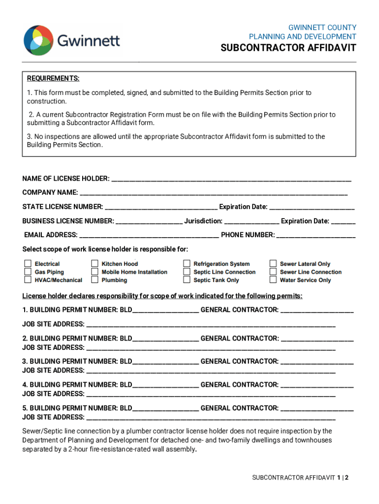 Fillable Online www.gwinnettcounty.comstaticuploadPLANNING AND ...