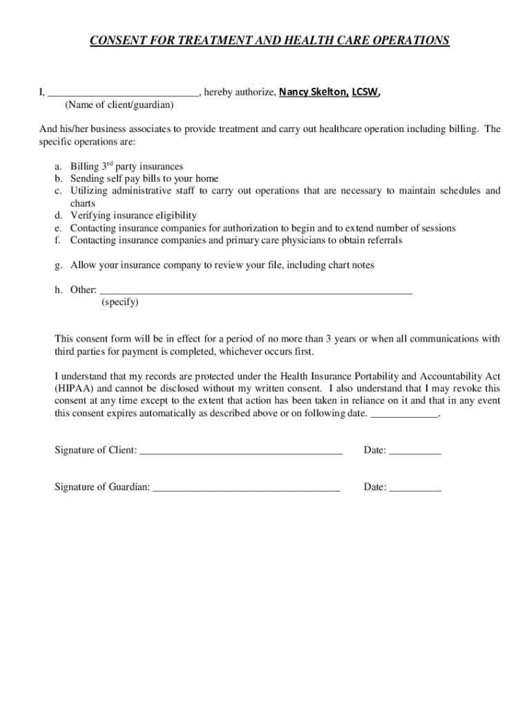 Fillable Online www.uh.eduhealthcenterforms-policiesConsent to Treat and Health Care Agreement ...