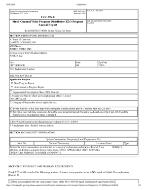 Fillable Online FormsFederal Communications CommissionFederal ...