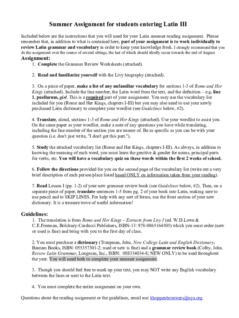 Fillable Online How Do I Create Meaningful and Effective Assignments ...