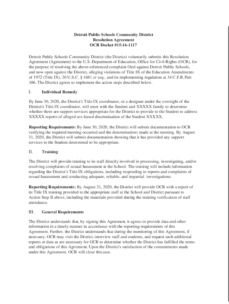 Fillable Online www2 ed Detroit Public Schools Community District (PDF) Fax Email Print - pdfFiller