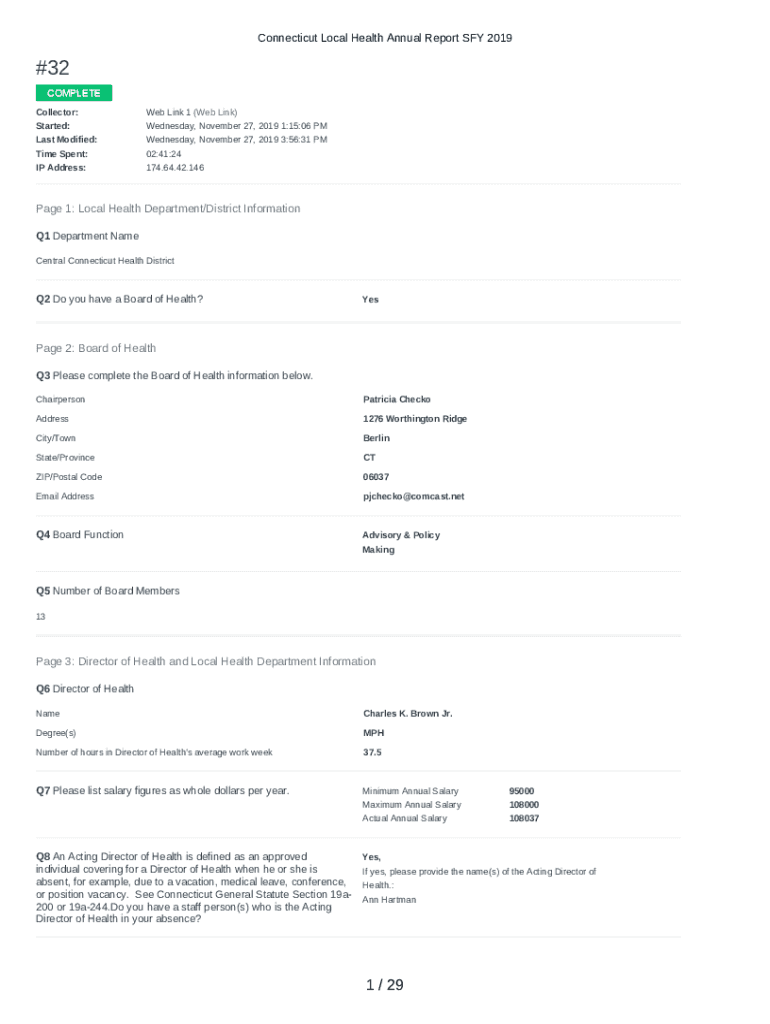 Fillable Online www.business.ct.gov DPH Local-Health-AdminLocal Health ...