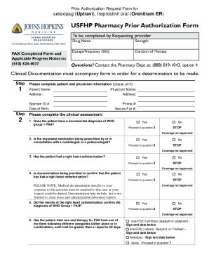 Fillable Online 1 2 USFHP Pharmacy Prior Authorization Form Fax Email ...