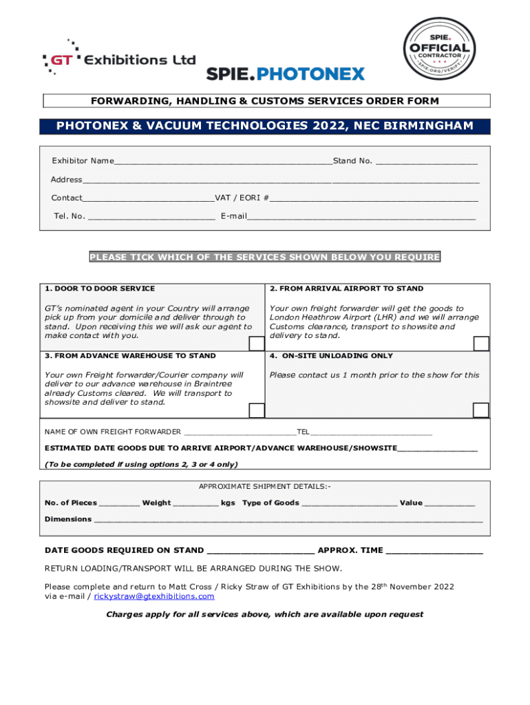 Fillable Online Qatar Airways Cargo: Online Services for Cargo Shipment ...