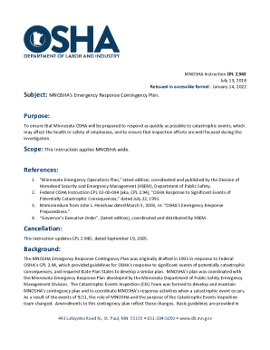 Fillable Online dli mn www.dli.mn.govCPL2Subject: Purpose: Scope: This ...