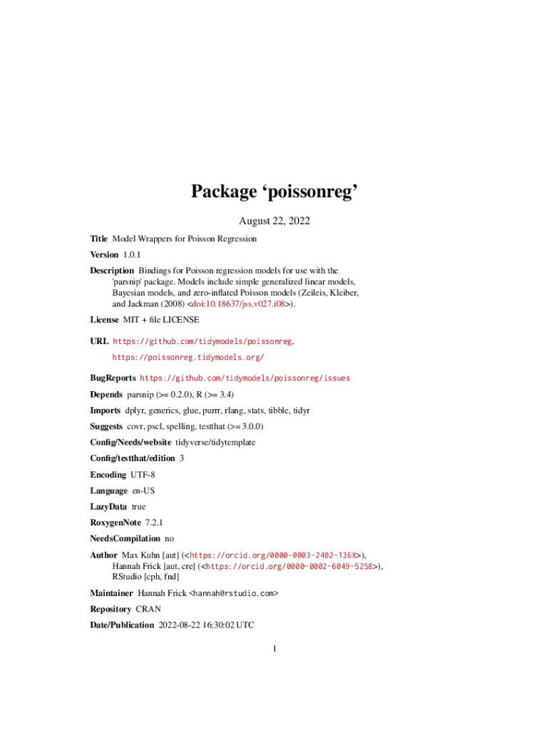 Fillable Online cran case rdrr.iocranWebPowerwp.poisson : Statistical ...