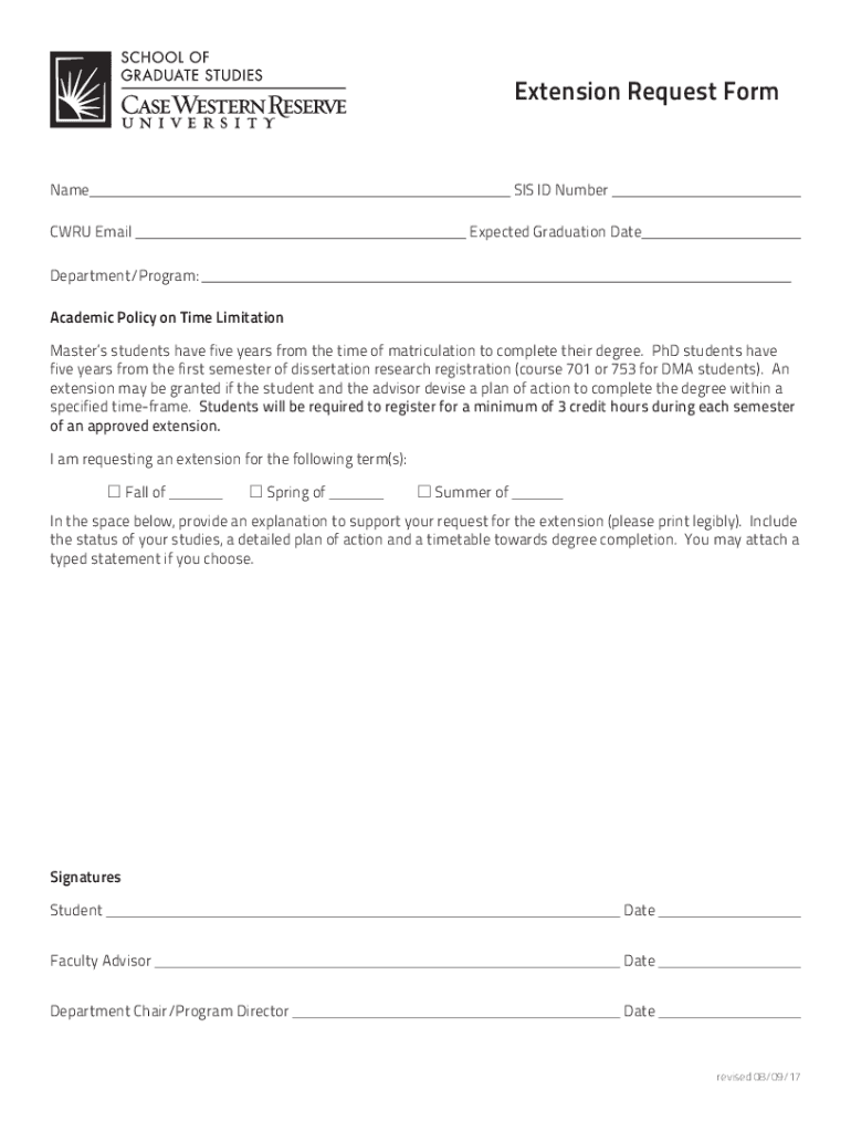 Fillable Online Extraordinary Circumstances Quarter Late Grading Option Change Request ... Fax ...