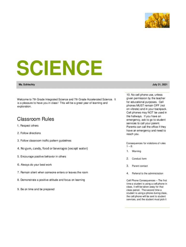Fillable Online 43 of the Best 7th Grade Science Projects and Experiments Fax Email Print ...