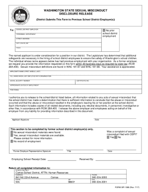 Fillable Online www.k12.wa.usformsFormSPI1588WASHINGTON STATE SEXUAL ...