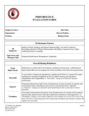 Fillable Online template.wps.com detail Performance-EvaluationWORD of Performance Evaluation ...