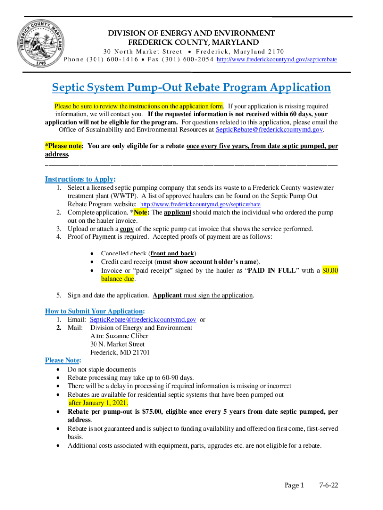 Fillable Online mde.maryland.govprogramswaterFACT SHEET MDE Permit ...