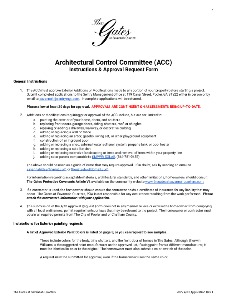 Fillable Online hoamanagementsanantonio.commaking-acc-requestMaking an ACC Request - HOA ...