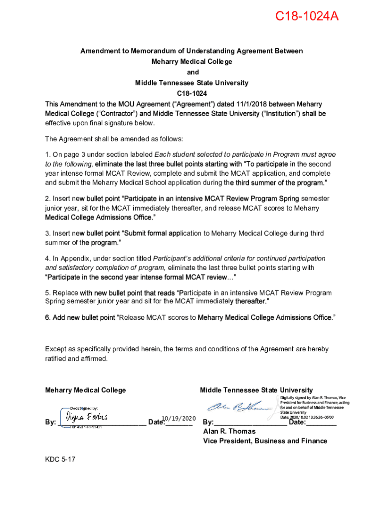 Fillable Online home.mmc.edumeharry-and-tsu-sign-historicMeharry and ...