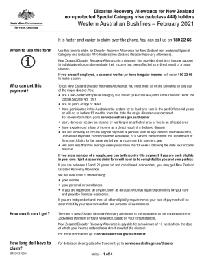 Fillable Online www.servicesaustralia.gov.auresidence-rules ...