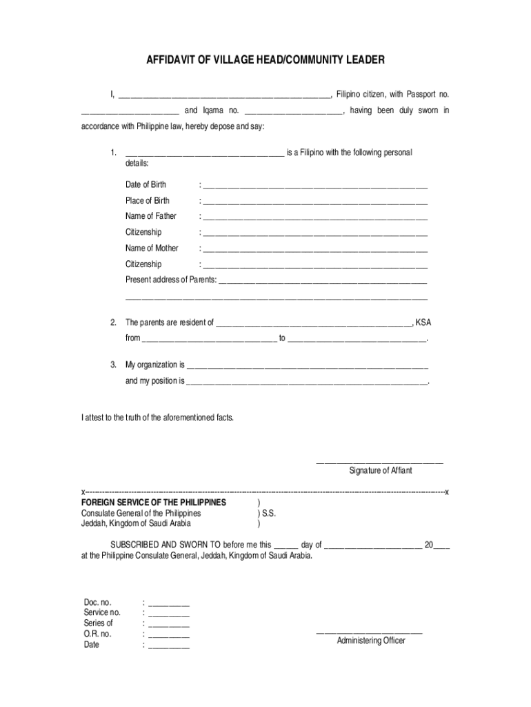 Fillable Online cocodoc.comcatalogaffidavit-sample-philippines16 ...