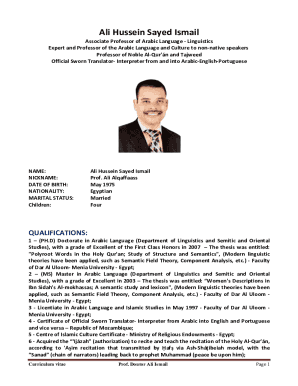 Fillable Online www.pdffiller.com534874061--CV-Prof-Ali-HusseinFillable Online C.V. - Prof. Ali ...