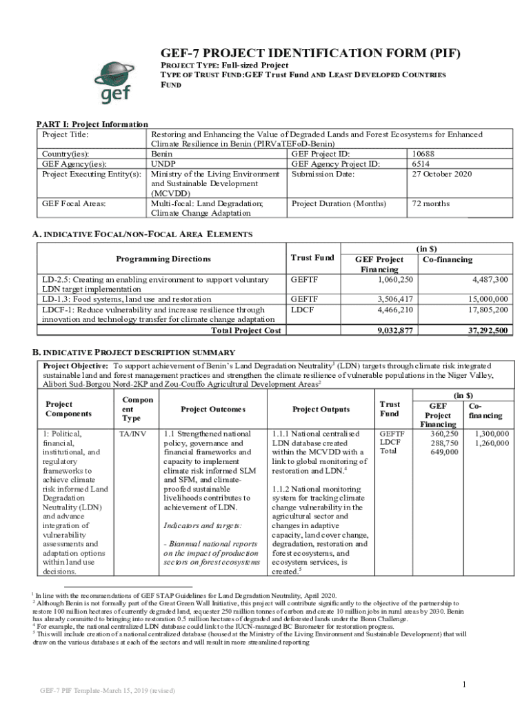 Fillable Online info undp files.worldwildlife.orgwwfcmsprodfilesGEF-7 ...