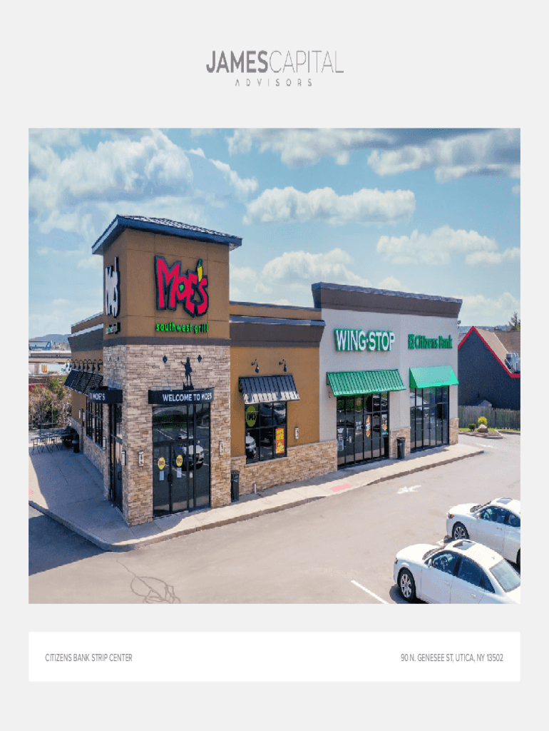 Fillable Online CITIZENS BANK STRIP CENTER 90 N. GENESEE ST, UTICA ... Fax Email Print - pdfFiller