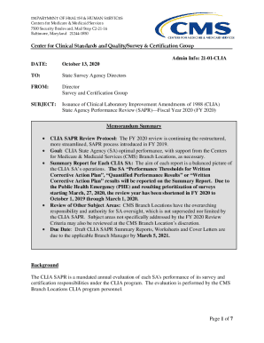 Fillable Online Admin Info 21-01-CLIA Fax Email Print - pdfFiller