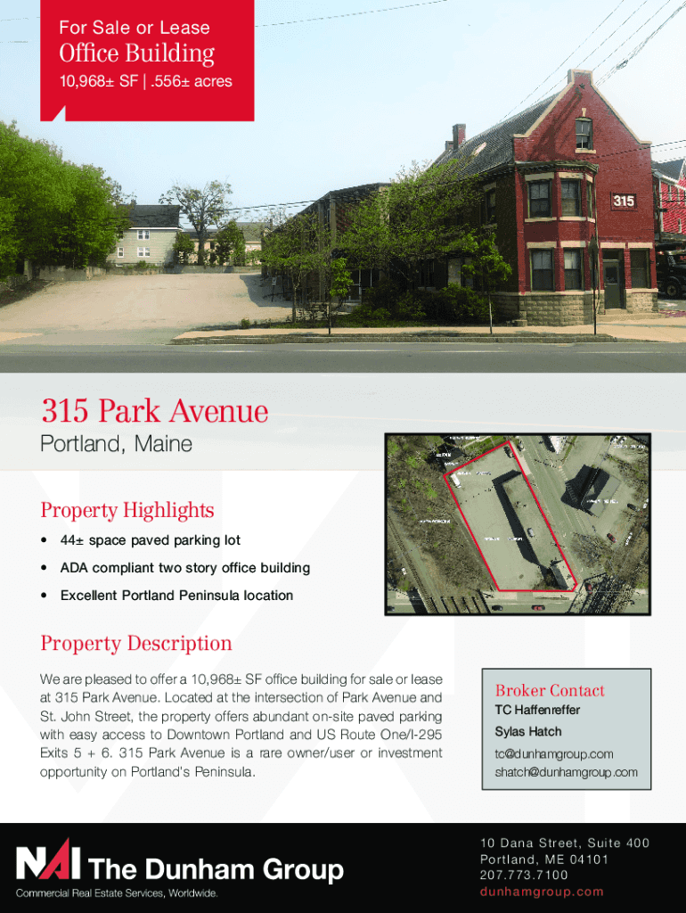 Fillable Online 315 Park Avenue - The Dunham Group Fax Email Print ...