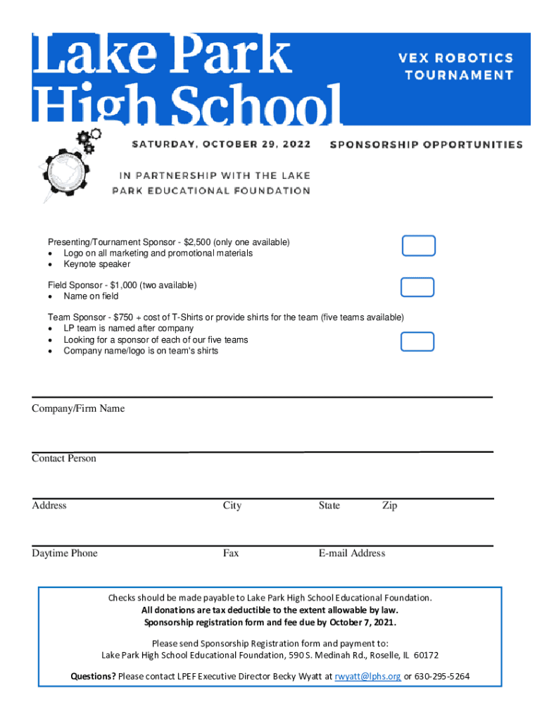 Fillable Online The Complete Guide to Title Sponsorship: Title, Naming ...