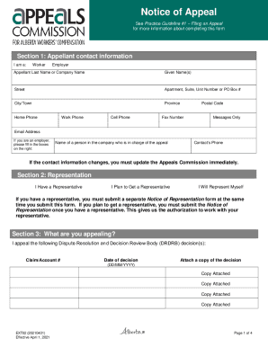 Fillable Online Give details of your appeal to the court - Form N161 ...