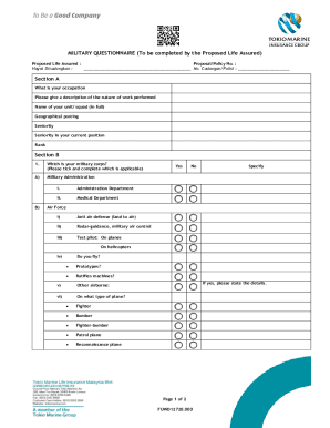 Fillable Online www.afrilifeinsurance.comformPROPOSAL-FORMPROPOSAL FORM ...