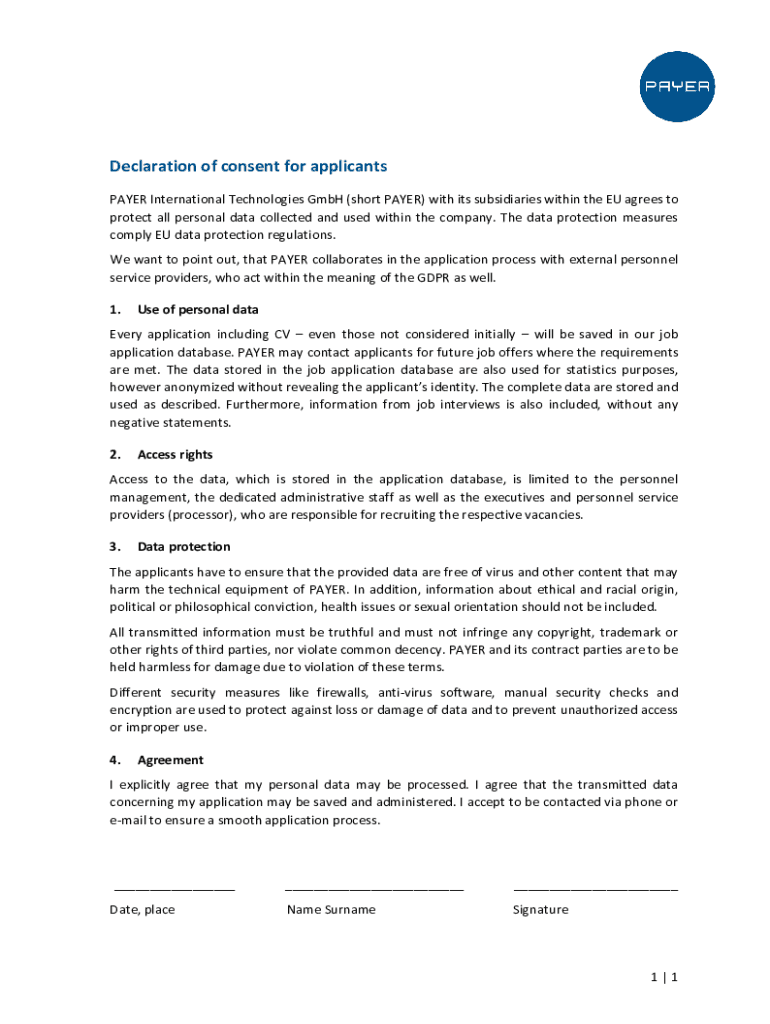 Fillable Online www.pdffiller.com457011269--Declaration-ofFillable ...