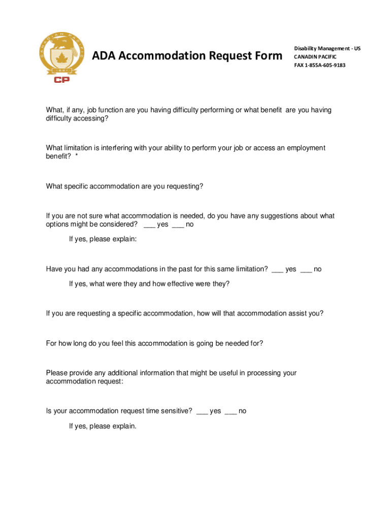 Fillable Online adacounty.id.govada-accommodation-request-formADA Accommodation Request Form ...