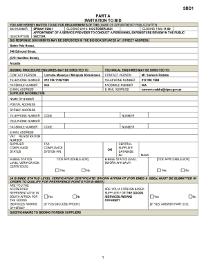 Fillable Online www.dpsa.gov.zaDepartment of Public Service and ...